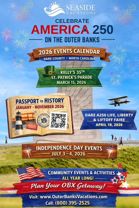 Celebrate America's 250 Anniversary on the Outer Banks: Dare A250 (2026 ...